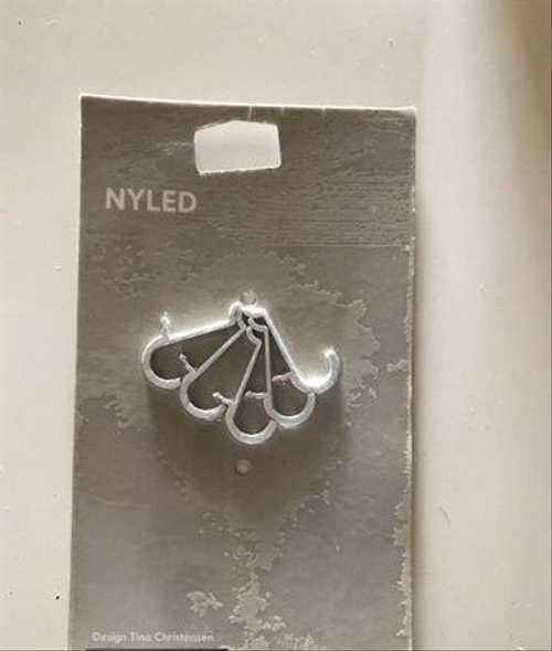 Крючки IKEA икеа для полок Nyled