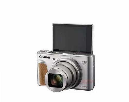 Цифровой фотоаппарат Canon PowerShot SX740 HS сере