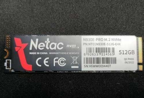 SSD Netac M.2 2280 N930E Pro NVMe PCIe 512GB