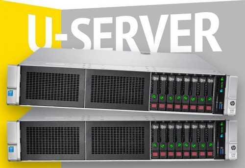 Сервер для 1С HP DL380 G9 8SFF 2x67v4 64G P440ar 2