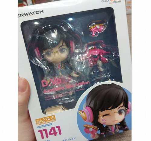 Аниме фигурка Nendoroid D.Va Academy Skin Edition