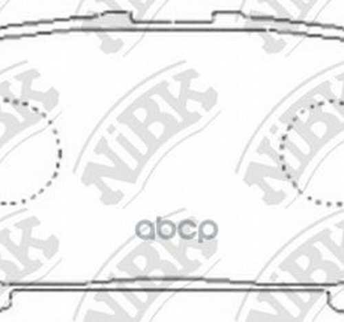 Колодки задние (lexus RX300/RX330/RX350