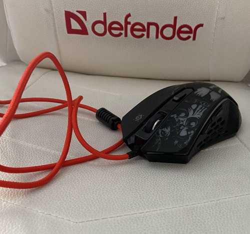 Мышь игровая defender проводная