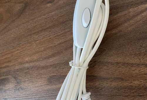 Сетевой шнур с выключателем и вилкой