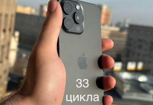 iPhone 15 Pro Max 256GB, Sim+ eSim, 33 цикла