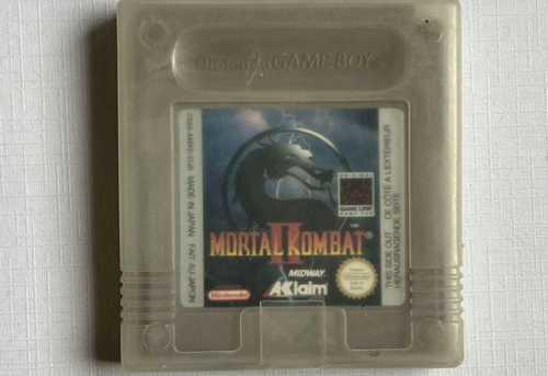 Игра для GB mortal kombat II