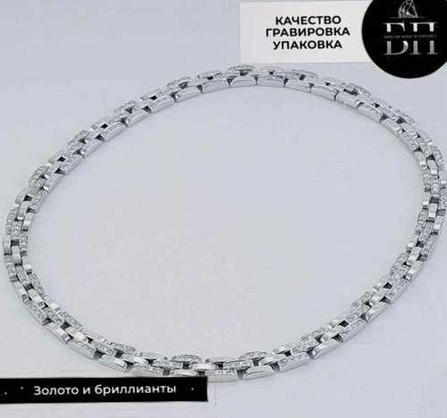 Колье Cartier Maillon Panthere с бриллиантами