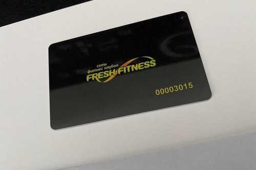 Абонемент в фитнес клуб Fresh fitness