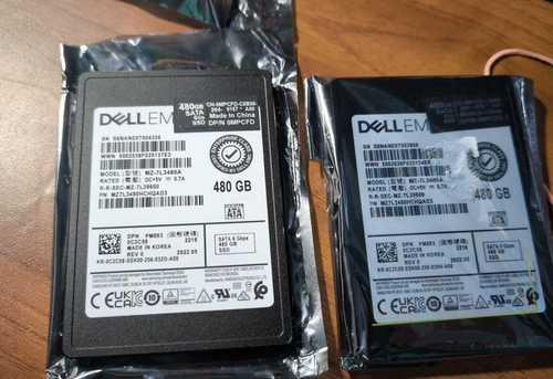 Почти новые SSD dell (Samsung PM893) 480g