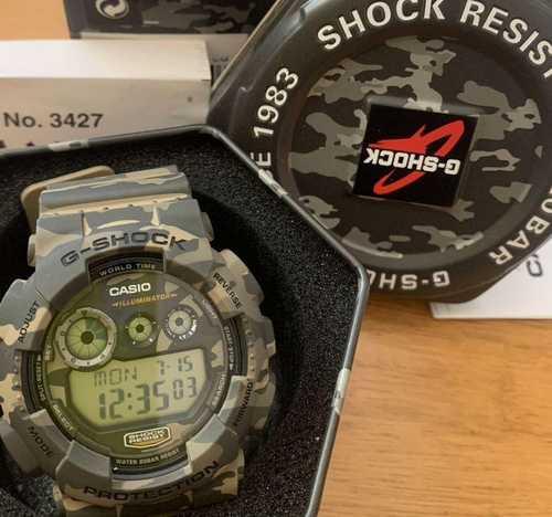 Часы casio g shock GD-120CM-5ER