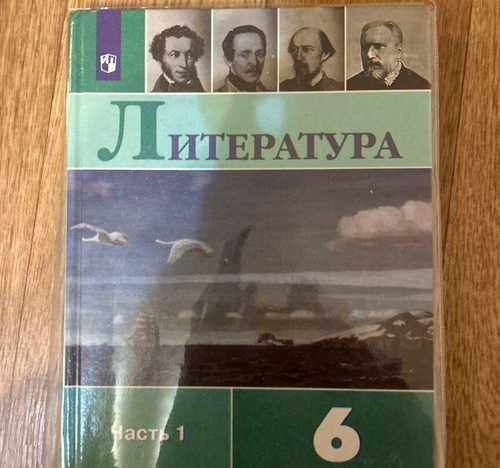 Учебник по литературе 6 класс,1 часть