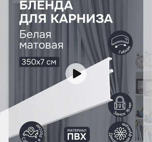 Бленда /багет /планка для карниза