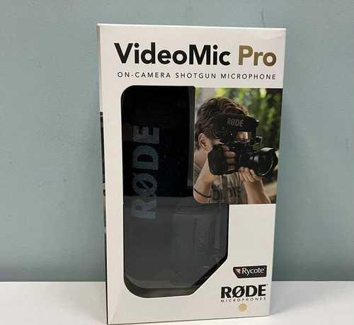 Новый Микрофон Rode VideoMic Pro Rycote