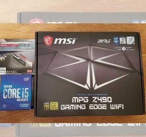 Комп i5-10600KF MSI MPG Z490 gaming edge wifi 16Gb