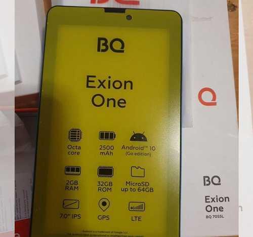 Планшет BQ exion One 7055L