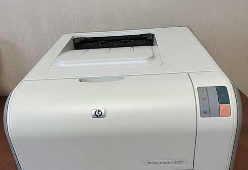 Цветной лазерный принтер HP CP1215