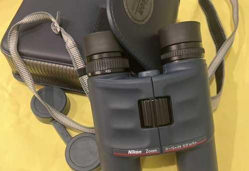 Бинокль Nikon Zoom 6-12x24