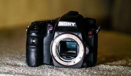 Зеркальный фотоаппарат Sony Alpha A77 пробег 19000