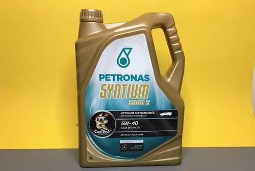 Масло мотор Petronas Syntium 3000 E 5w40 mb229 5L