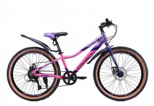 Велосипед 24" comiron 2407 SMART лавандовый фиолет