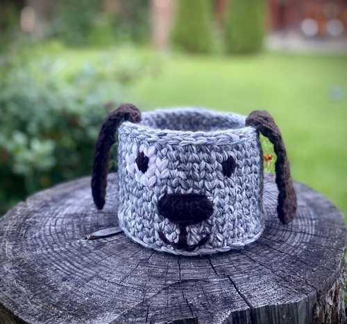 Корзинка собачка