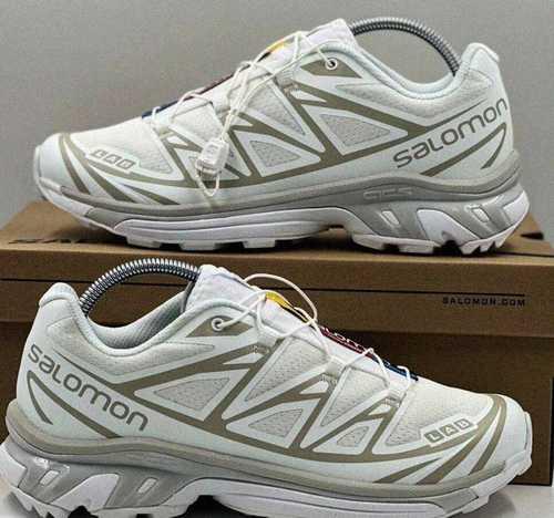 Кроссовки Salomon XT-6 в белом: комфорт и стиль