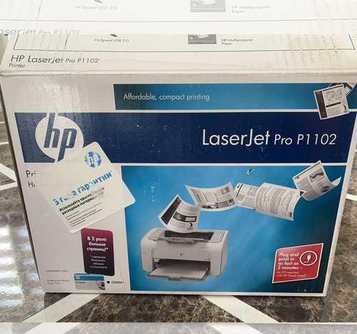 Принтер hp LaserJet Pro P1102