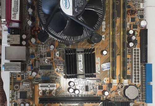Asus P5B-MX + CPU Intel Pentium E2140 + DDR2-4Gb
