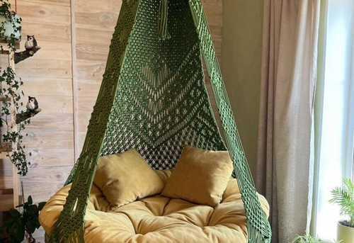 Кресло шатер макраме