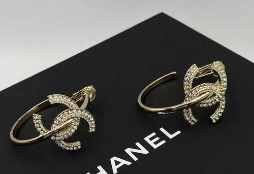 Серьги клипсы Chanel