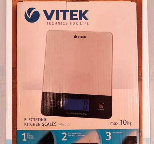 Кухонные весы vitek VT-8010