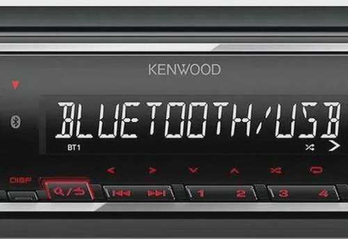 Автомагнитола Kenwood KMM-BT209 1DIN 4x50Вт v4.2 U