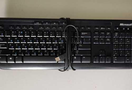 Проводная клавиатура Microsoft wired 600