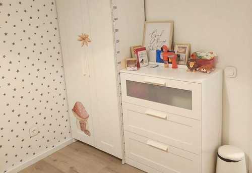 Шкаф IKEA бримнэс для детской комнаты