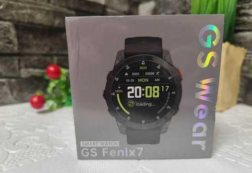 Смарт часы GS wear fenix 7 Black SMART Watch