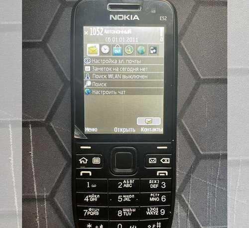 Nokia e52 black в идеальном состоянии