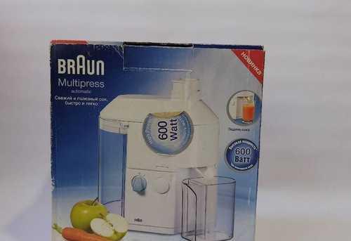 Соковыжималка Multipress avtomatic braun MP 80