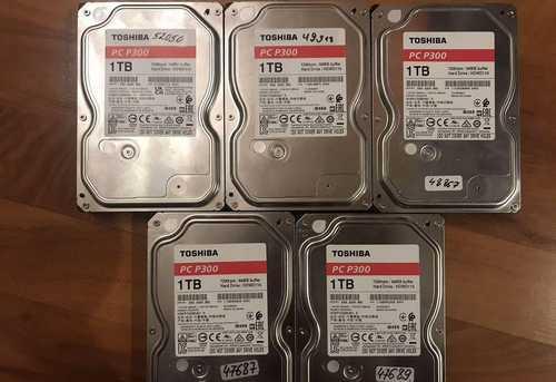 Диски Toshiba 1Tb 3.5 SATA (все отличные)