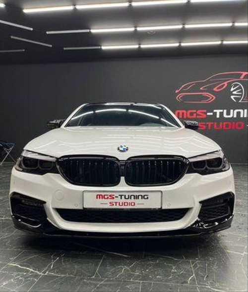 Губа решетка лезвия порогов спойлер BMW 5 G30 Bmw