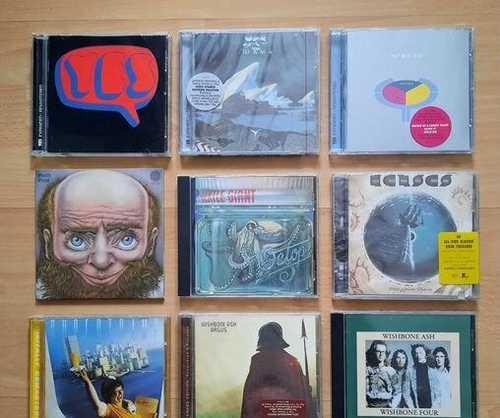 CD prog original - Gentle Giant,Yes,Wishbone Ash