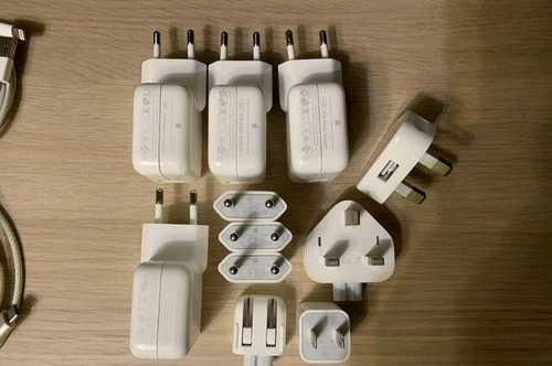 Зарядное устройство Apple 12w/10w/5w Lightning каб
