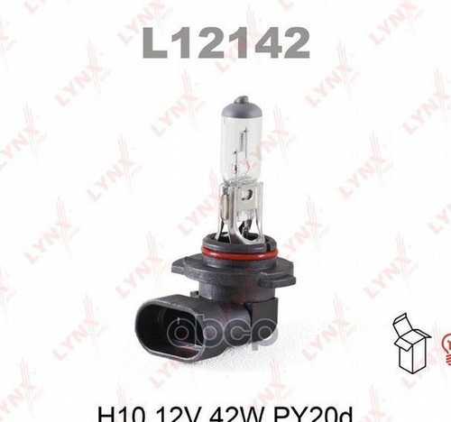 Лампа H10 12V 42W PY20D L12142 lynxauto