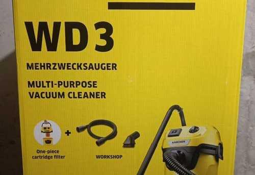 Новый пылесос Karcher WD 3 P V-17/4/20 Workshop