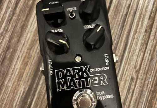 Гитарная педаль distortion tc dark matter