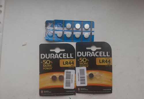 Батарейки duracell lr44