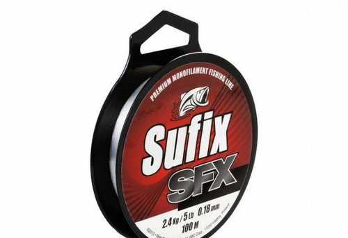 Леска монофильная Sufix SFX прозрачная 100м