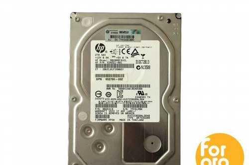 HDD 3,5”(LFF) 2TB HP mb2000fbucl 7.2K 6G DP SAS