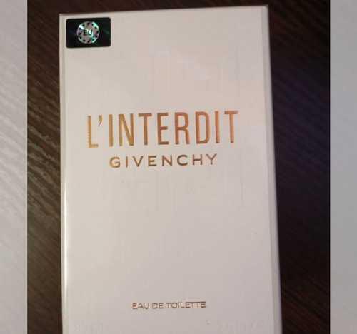 Givenchy linterdit EDT 80 мл. (европа)