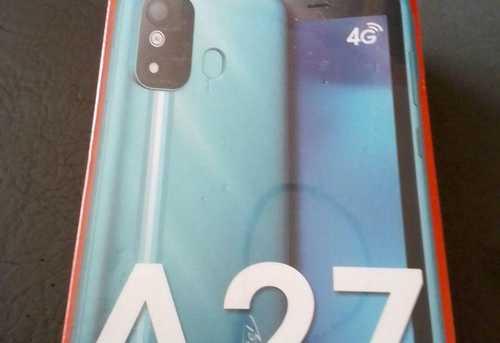 Продам смартфон itel A27 32 /2 Гб серый