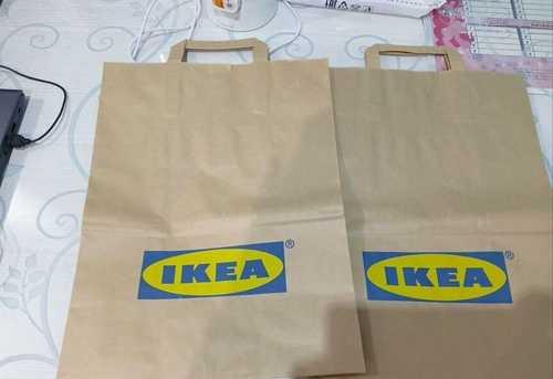 Пакет IKEA и макдональдс
